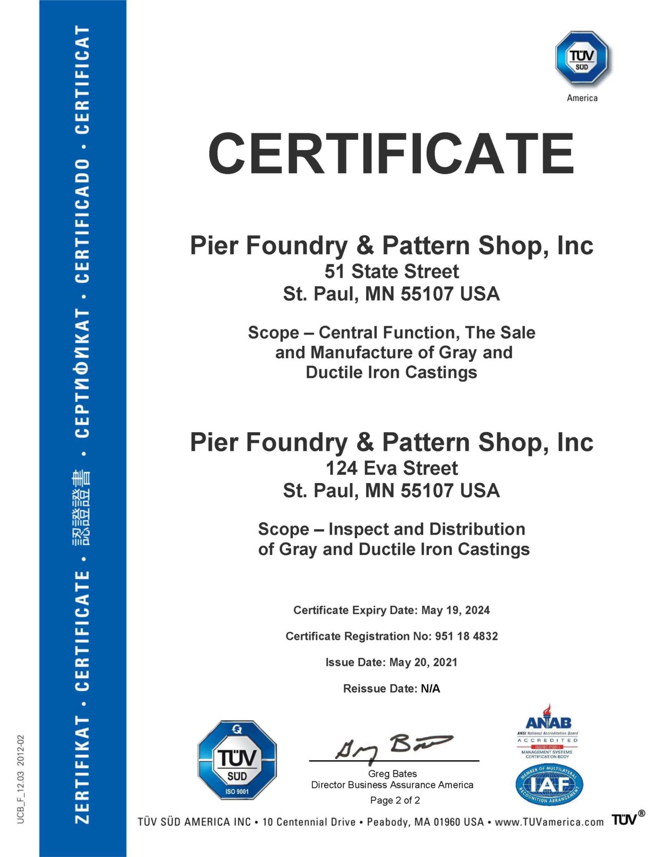 ISO - Pier Foundry